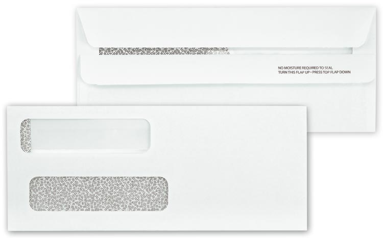 Dual Window Confid. Check Envelope (for DLM102-1)